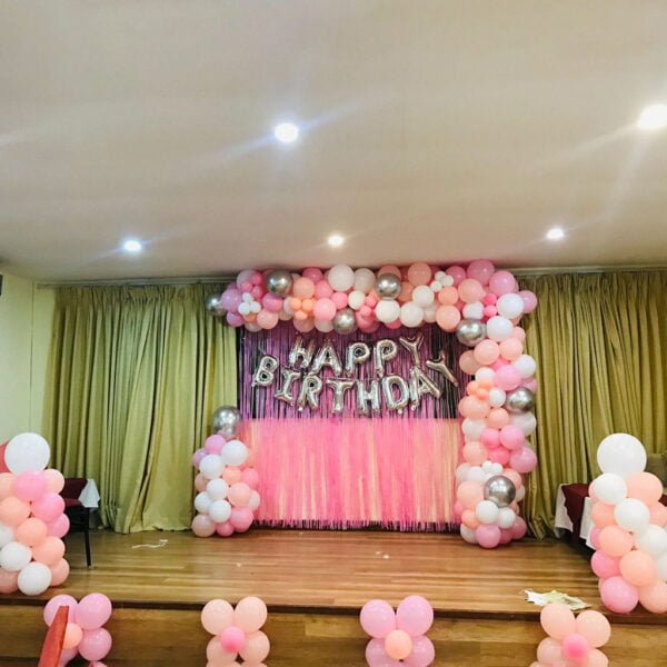 Happy Birthday Decoration Stage – Spark Party Shop